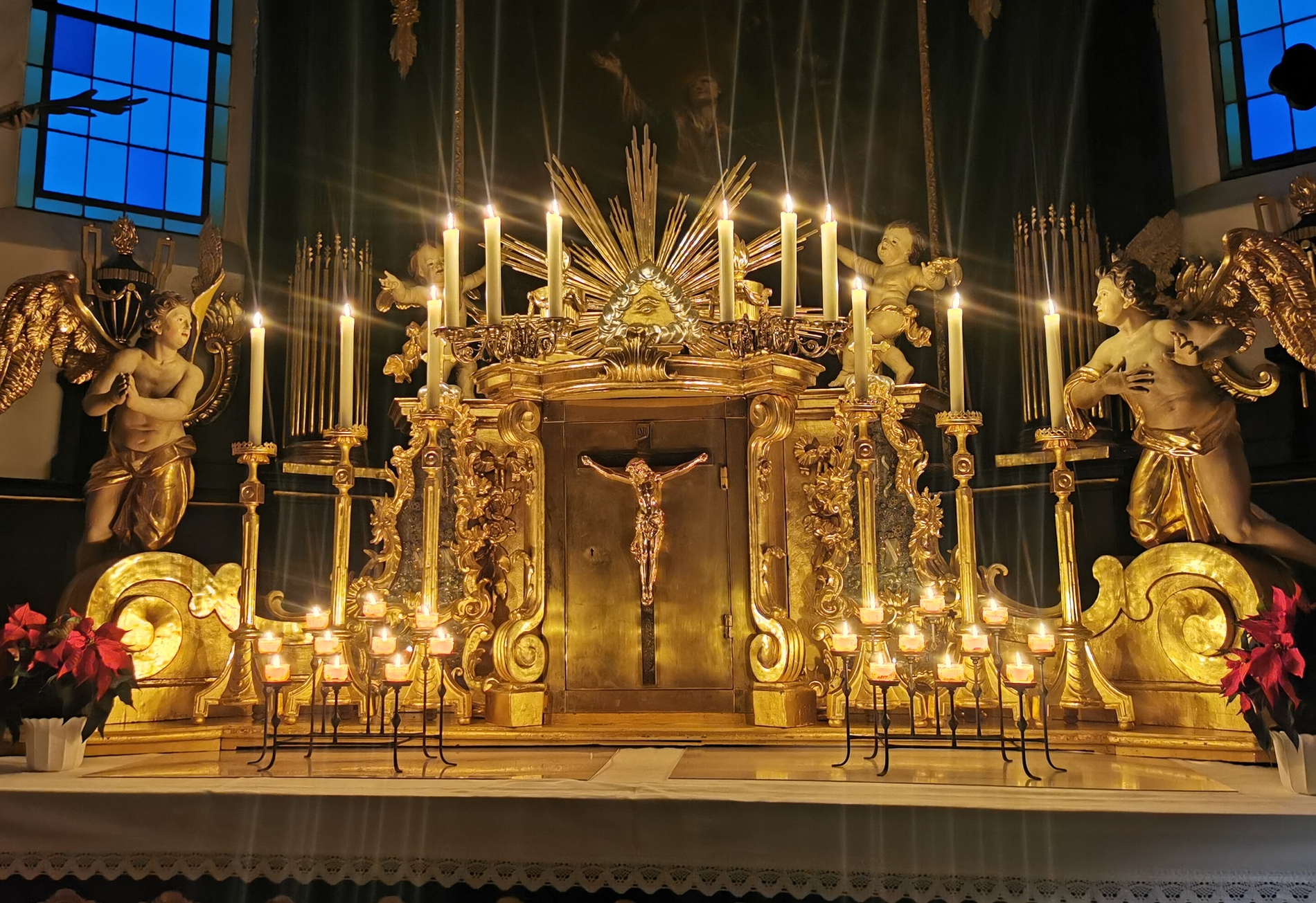 Rorate-Messe mit den "Vierkantern"